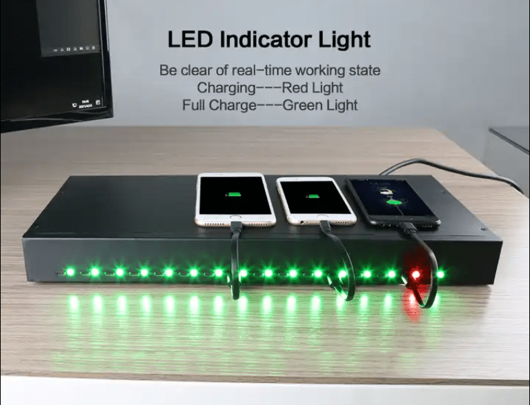 Smartphone Ladestation, USB-C Ladegerät mit 16 Ports, . 19 Zoll-Tec GmbH
