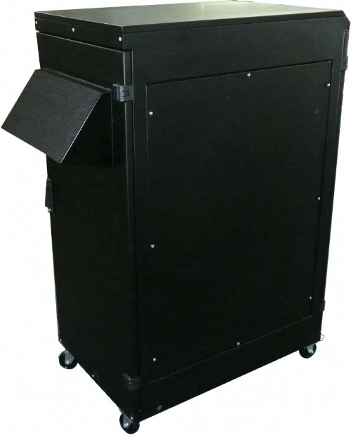 Broadcast Rack Low Noise 600x900, schwarz, 27 HE.